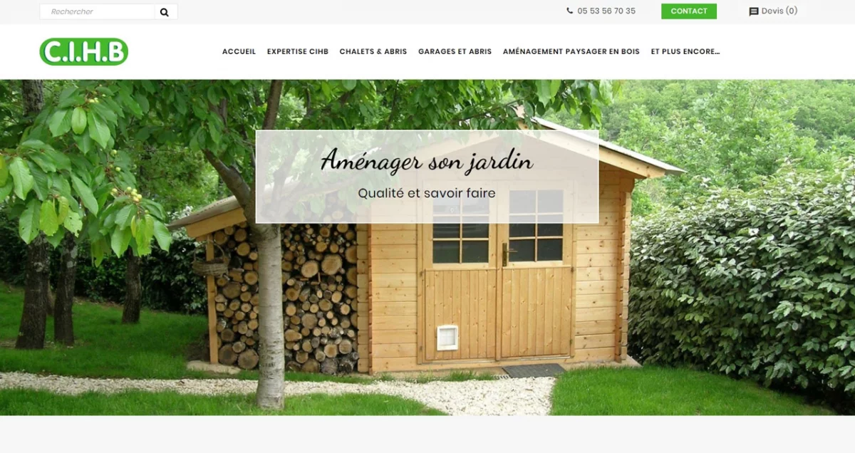 Ouverture du nouveau site web de CIHB - Natural-net